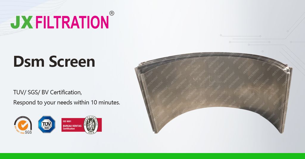 How to Use DSM Screen in Effluent? - Filtration Equipment