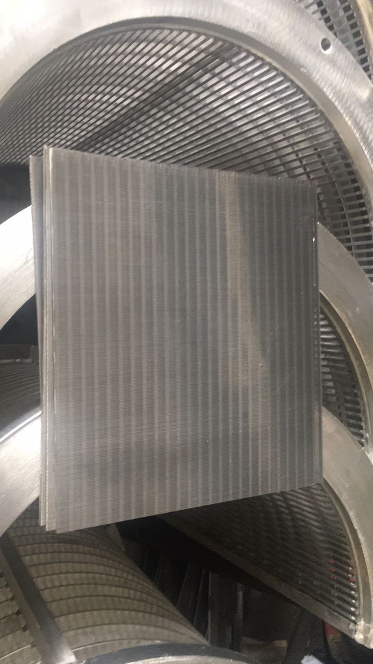 Wedge Wire Grate - Stainless Steel Vee type - Filtration Equipment