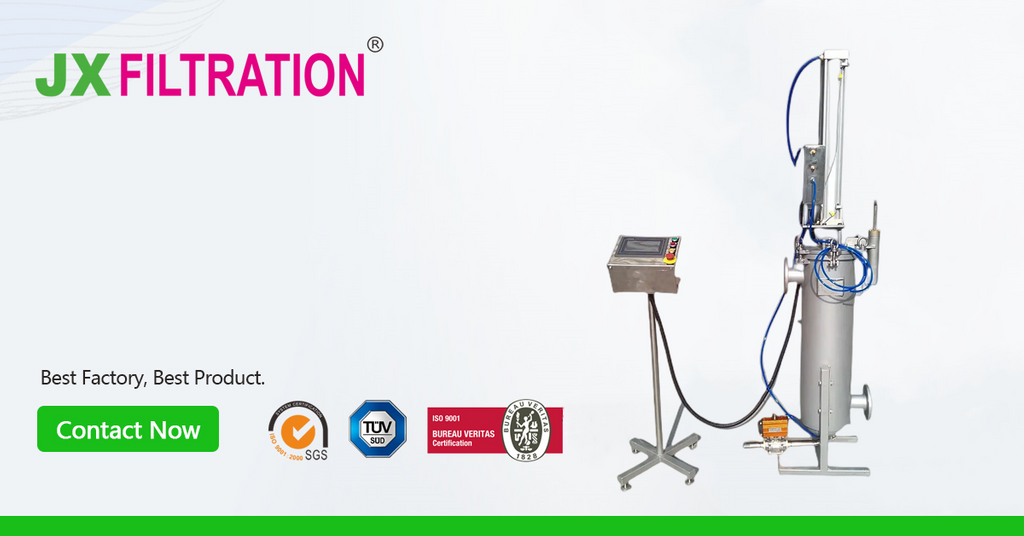 Different elements of Pneumatic Self-cleaning Filter - Filtration Equipment