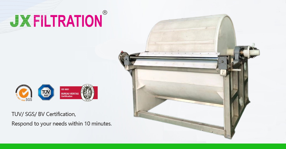 Why Choose JX Filtration Vacuum Drum Filter? - Filtration Equipment Why Choose JX Filtration Vacuum Drum Filter? - Filtration Equipment