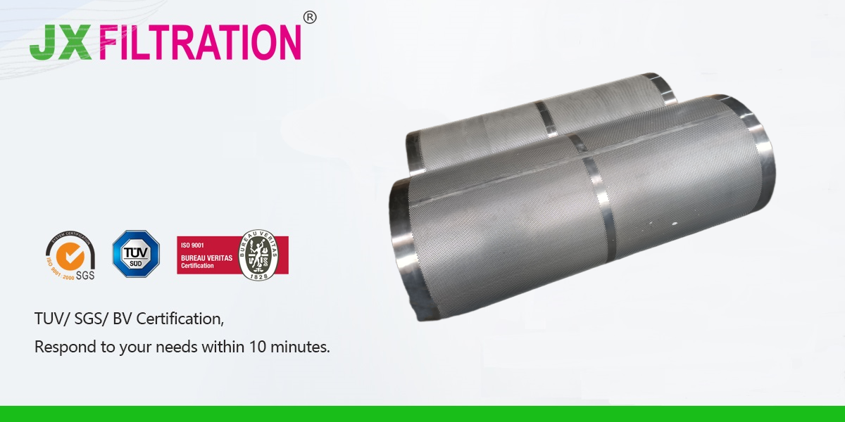 High Quality Stainless Steel Perforated Screen Tube