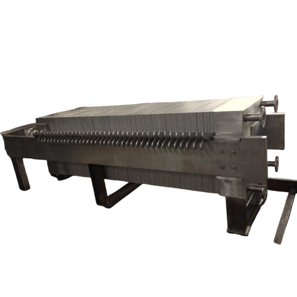 What is the role of the filter press in paper production