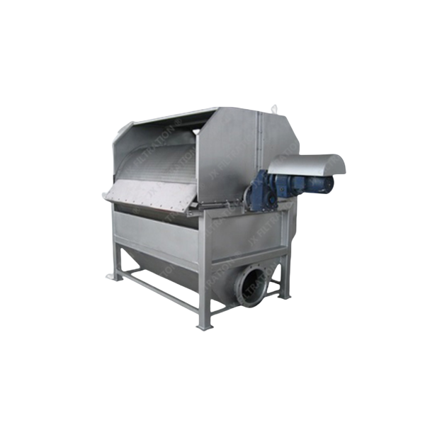 What are the applications of different types of rotary drum screen?