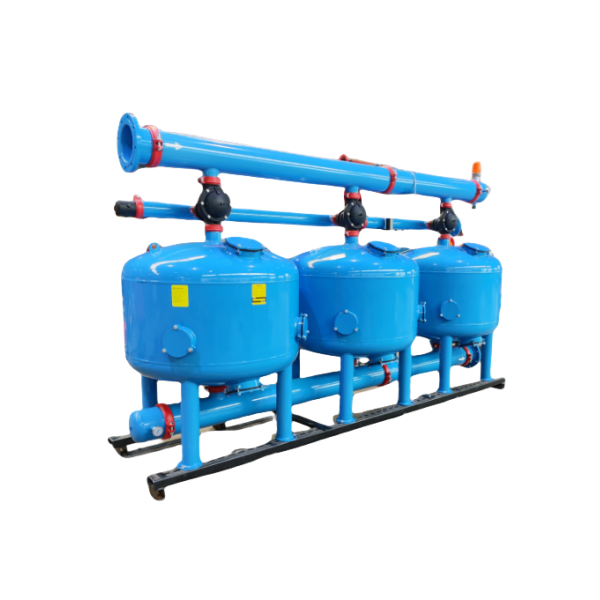 What is the difference between the two types of sand filters?