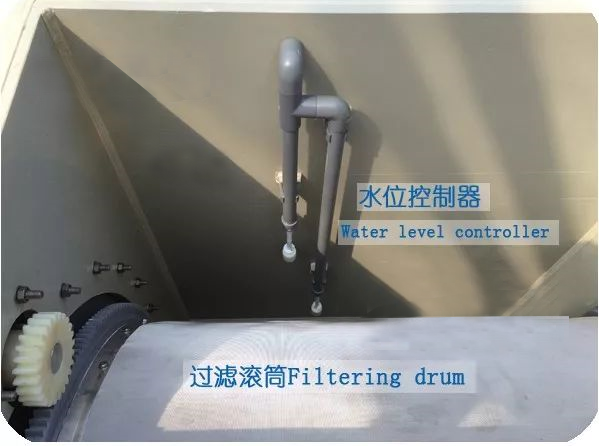 Rotary Drum Filter - Sea Water Aquaculture - Filtration Equipment