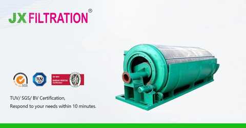 Thailand+Internally Fed Rotary Drum Screen+Water Plant - JX Filtration