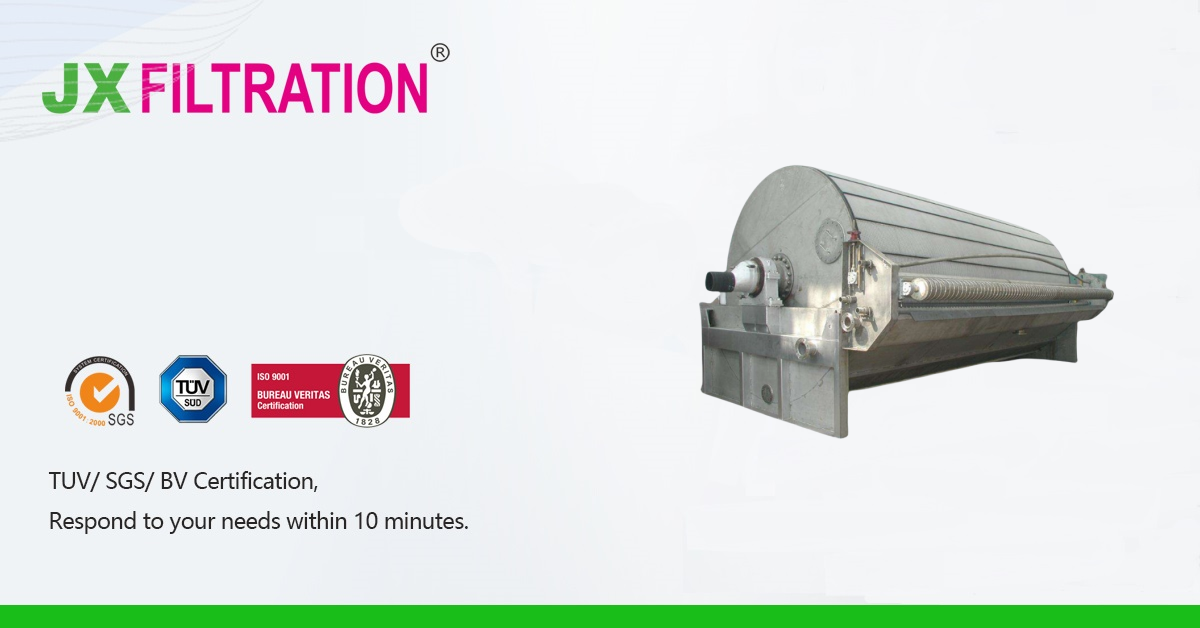 India + Vacuum Drum Filter + Rice Slurry
